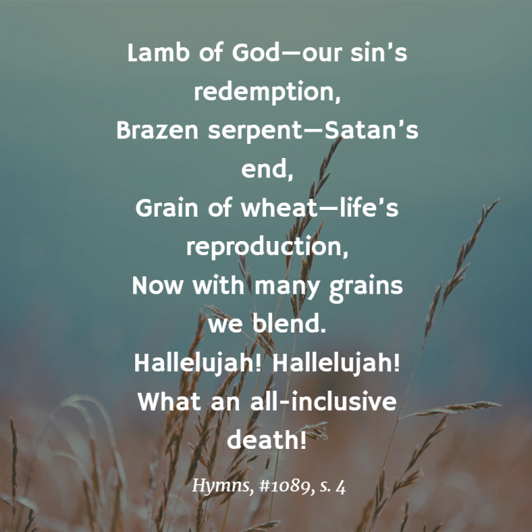 3 Aspects of Christ’s Death in a Hymn of Praise